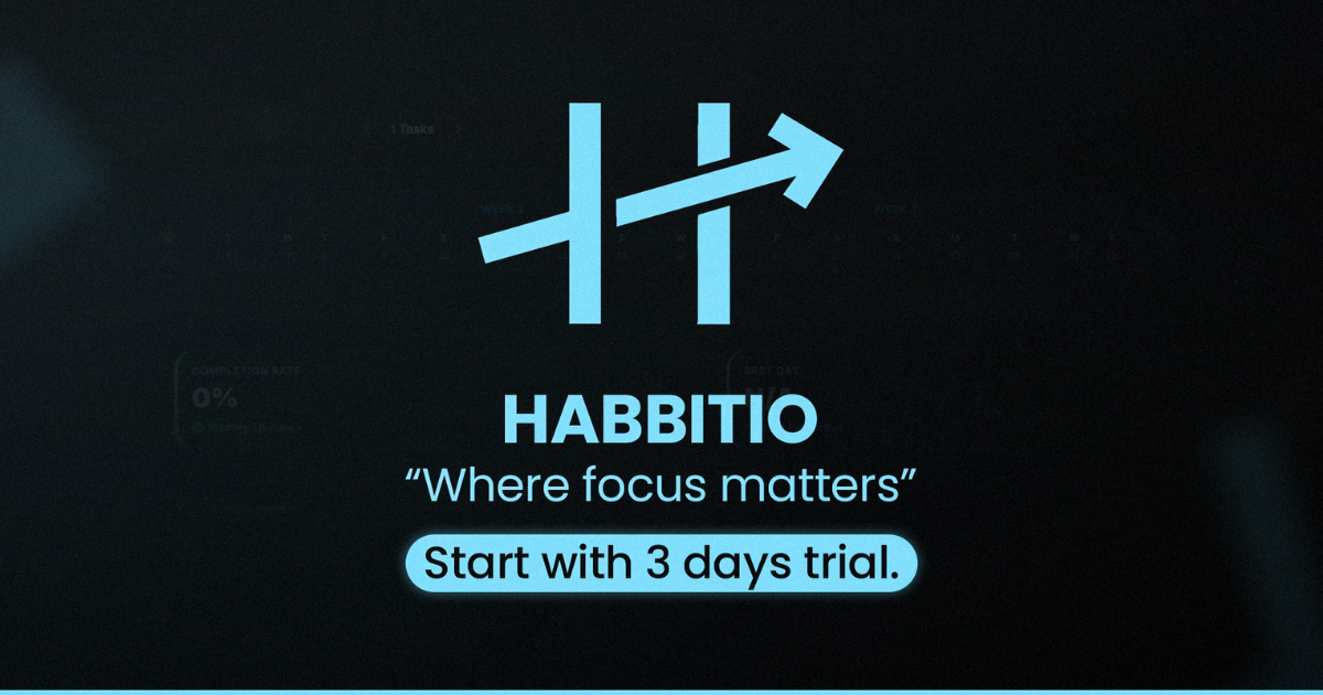 Habbitio | The Minimalist Habit Tracker